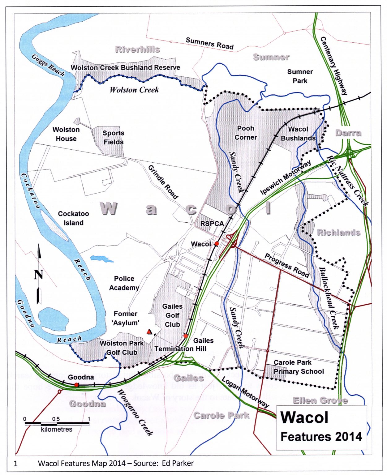 Aerial Photographs and Maps of Camp Columbia - Camp Columbia