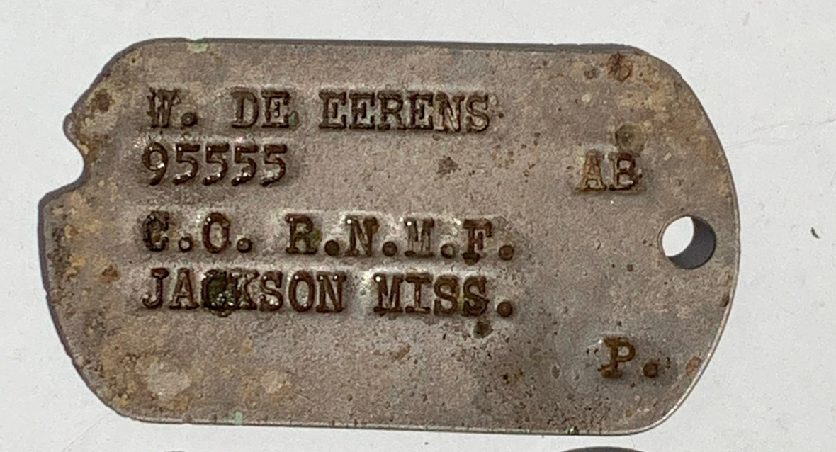 The story Willy de Eerens and the dog tag found at Camp Columbia - Camp ...