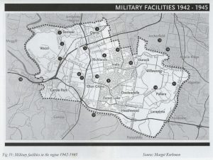 Extended military facilities in the area - Camp Columbia