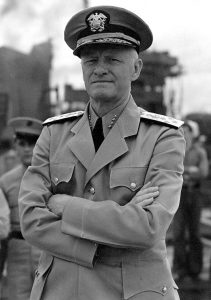 WWII - Tension between Admiral Nimitz and General MacArthur - Camp Columbia